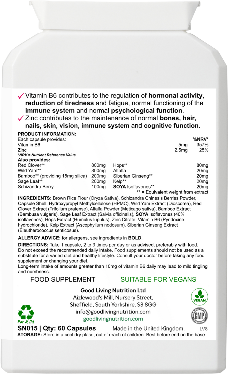 Menopause Harmony – Good Living Nutrition