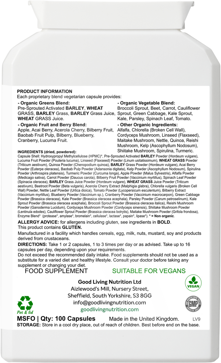 Nutrient Max Blend – Good Living Nutrition